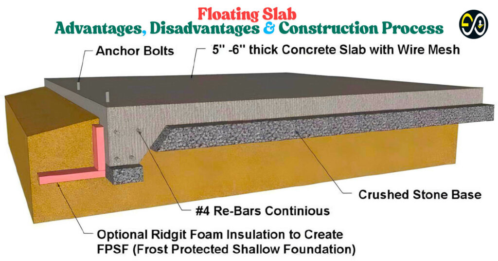 Floating Slab Advantages, Disadvantages And Construction Process